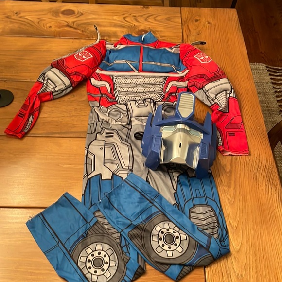 Costumes | Optimus Prime Costume And Mask One Piece With Velcro Closure ...
